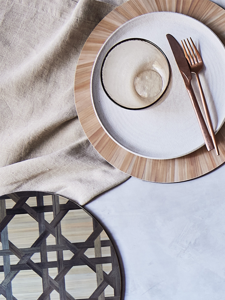 Bespoke Tableware | Bespoke Placemats, Coasters & Trays | HestiaLiving ...